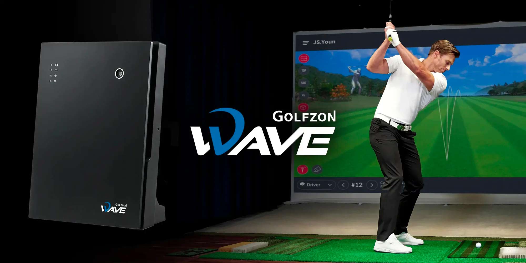 GolfZon Wave Simulator & Launch Monitor - The Net Return Australia