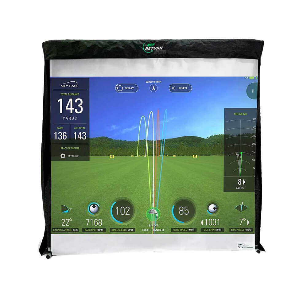 Pro Series V2 | Golf Simulator Screen Valance Cover | The Net Return ...